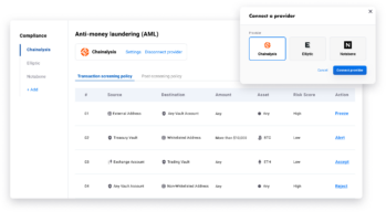 Fireblocks Compliance Integrations