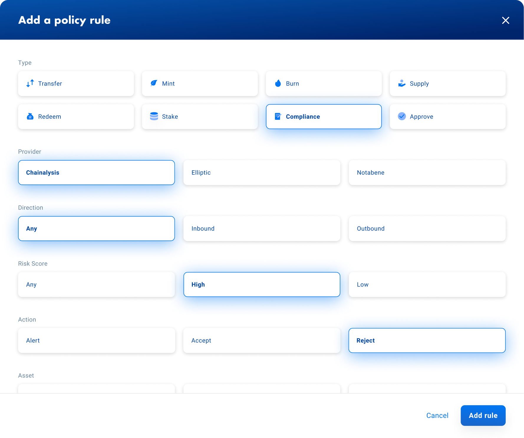 Fireblocks Compliance Integrations
