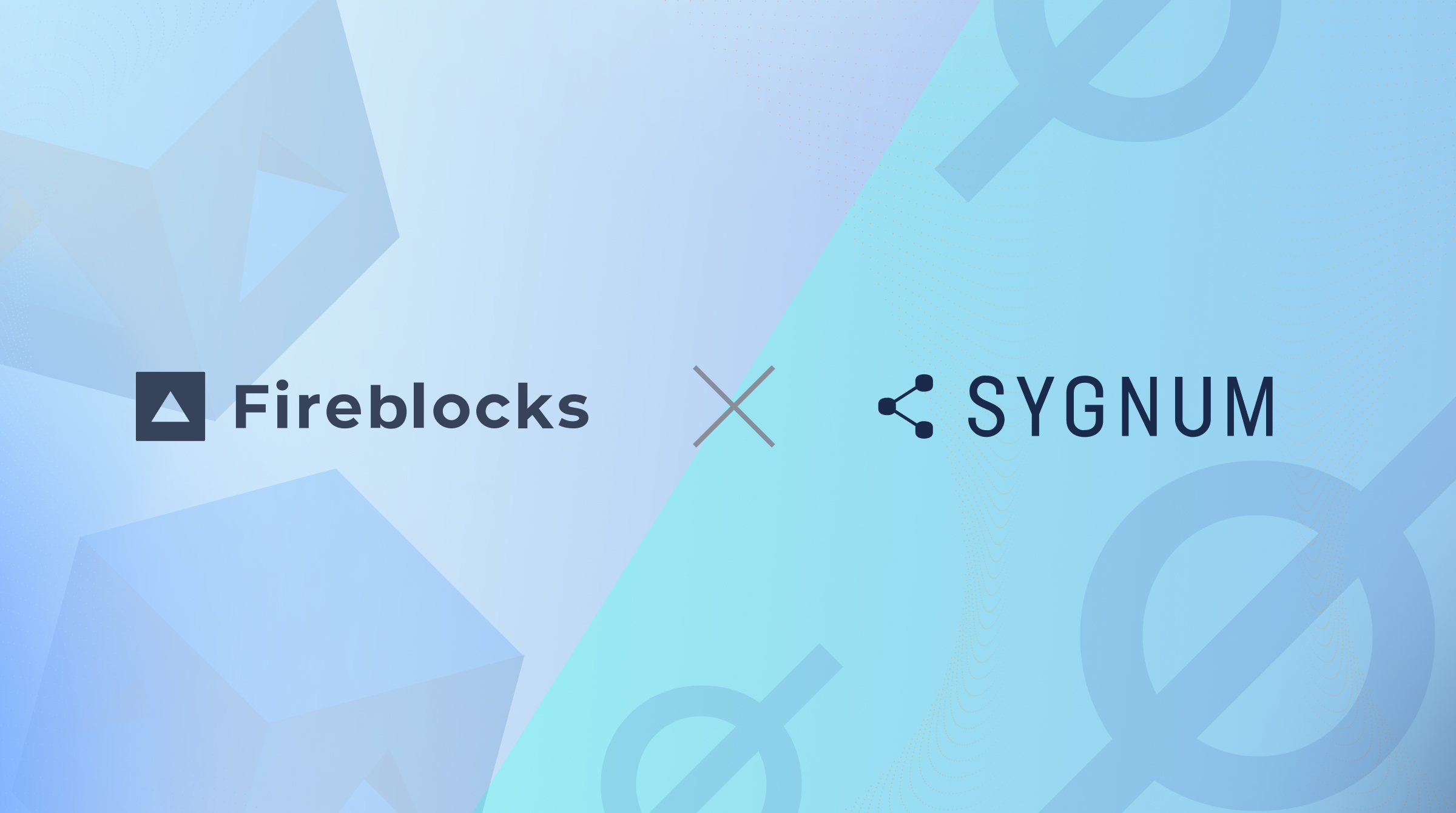 Sygnum taps Fireblocks for new instant settlement network | Fireblocks